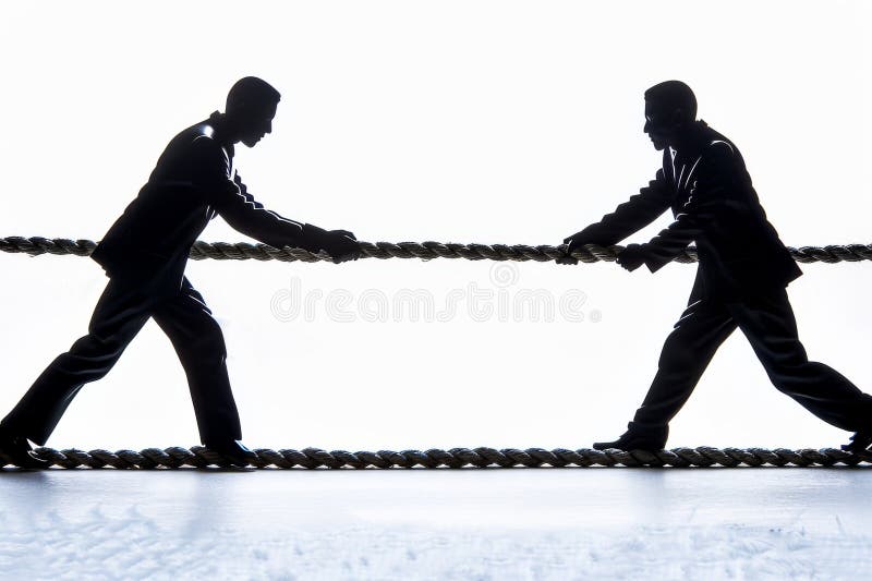 Business Conflict Concept and Conflict Resolution Strategies Stock ...