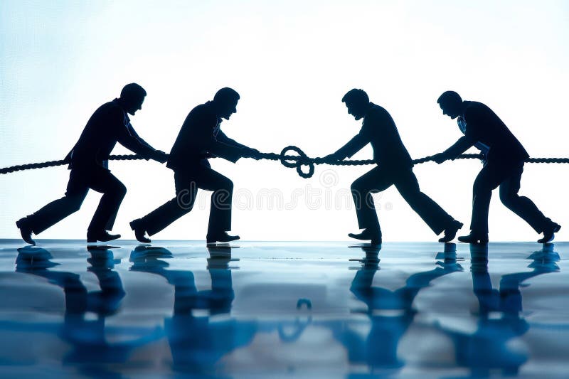 Business Conflict Concept and Conflict Resolution Strategies Stock ...