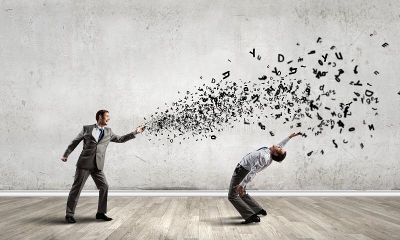 Business conflict stock photo. Image of businessman, aggressive - 50504114