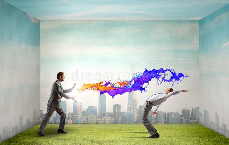 Business conflict stock image. Image of staff, battle - 51818429