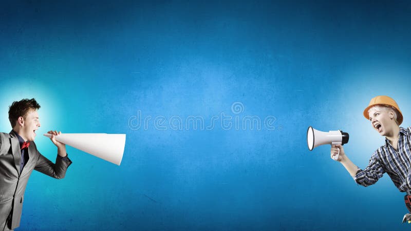 Business People Shouting Each Other Stock Images - Download 123 Royalty ...