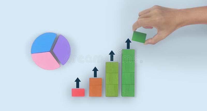 Business Connecting Chart in Hand Stock Photo - Image of financial ...