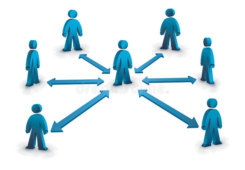 Business Man Decision Process Management Flowchart Stock Vector ...