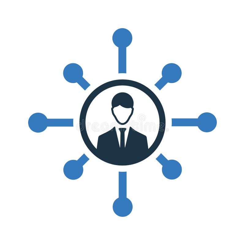 Business, Connectivity Icon. Simple Editable Vector Design Isolated on ...