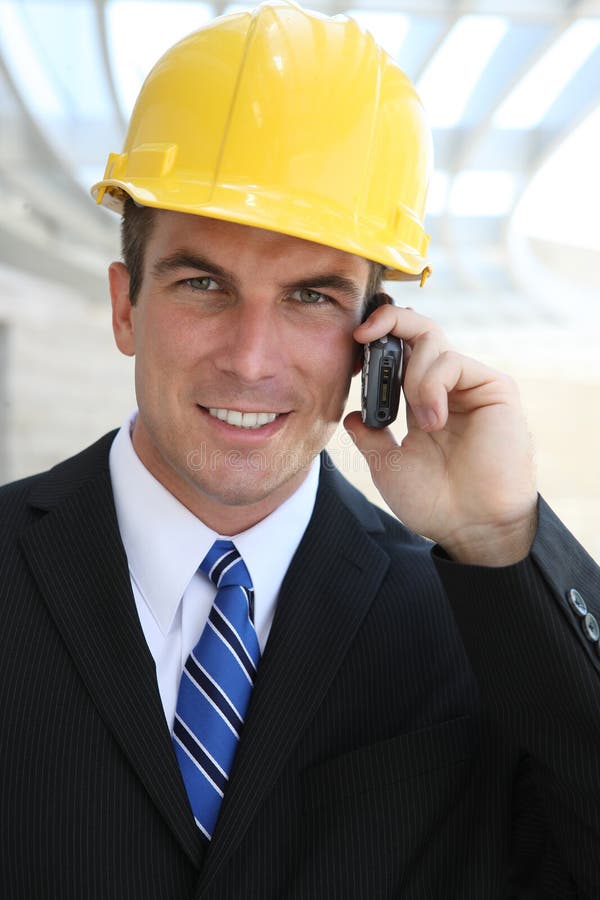Business Construction Man stock photo. Image of caucasian - 10113014