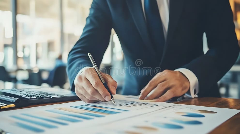 A Business Consultant Engages Clients through an Interactive Virtual ...