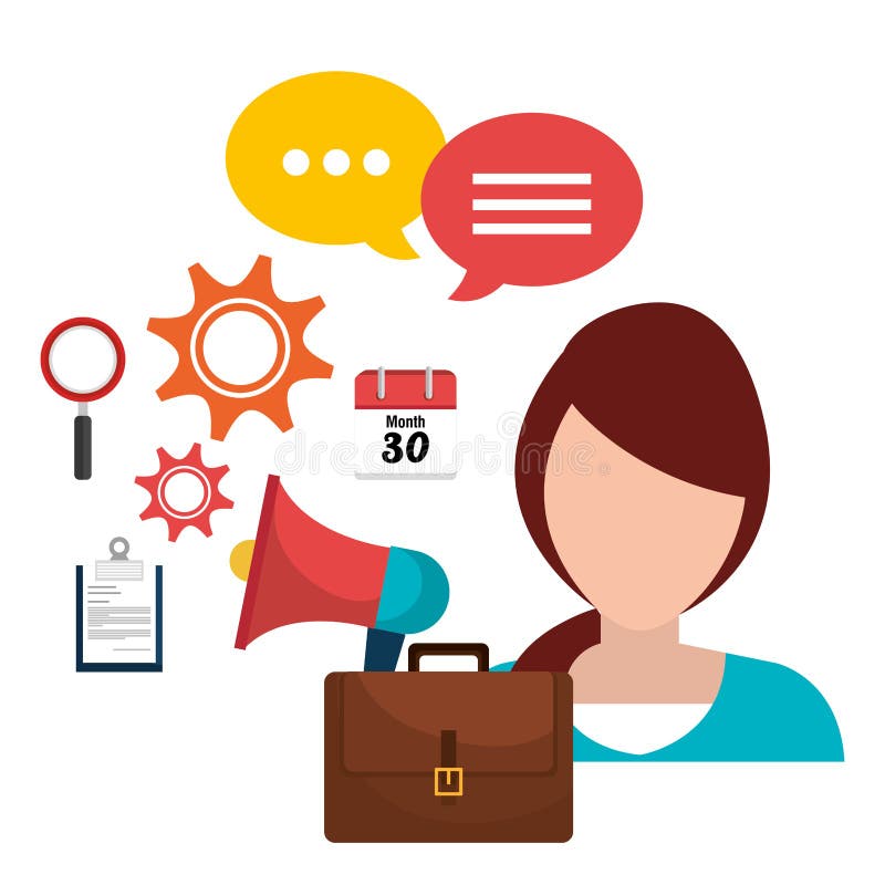 Business Consulting Design. Stock Vector - Illustration of solution ...