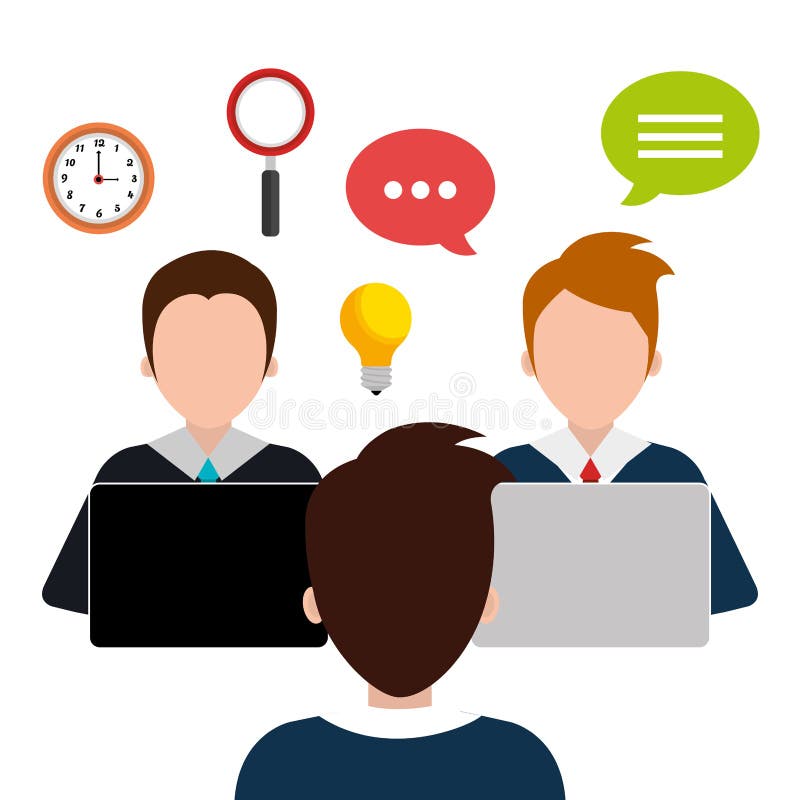 Business Consulting Graphic Stock Vector - Illustration of hand, adult ...