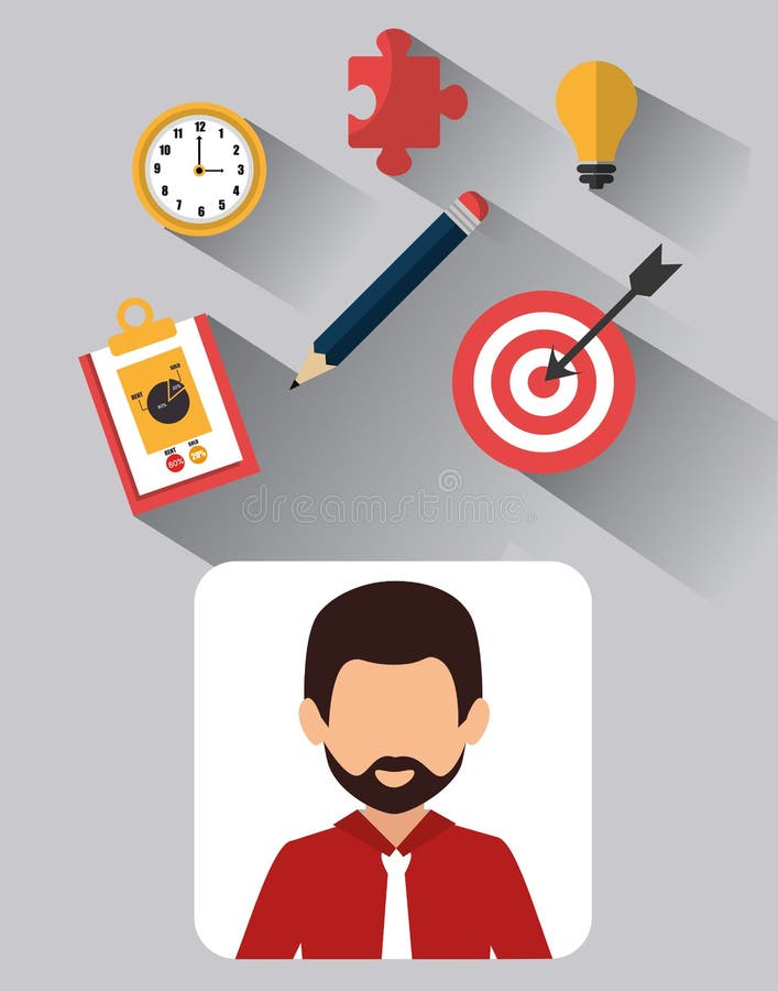 Business Consulting Graphic Stock Vector - Illustration of help, person ...