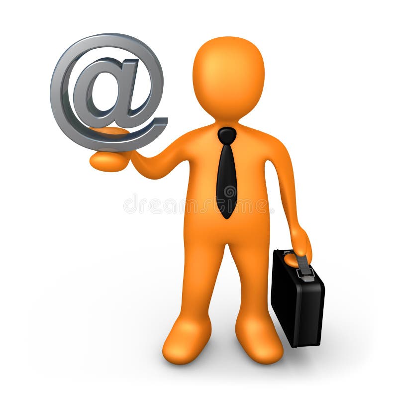 Contact Us stock illustration. Illustration of cartoon - 5062205