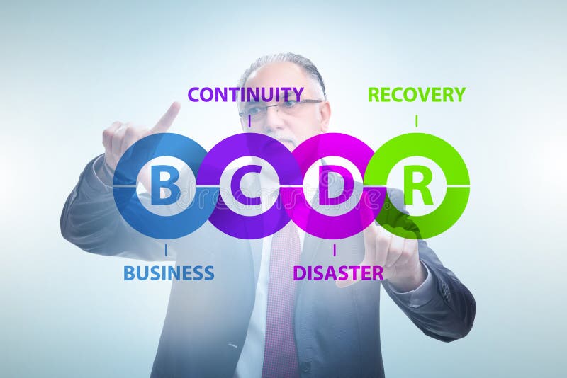 Business Continuity Disaster Recovery Concept Stock Illustration ...