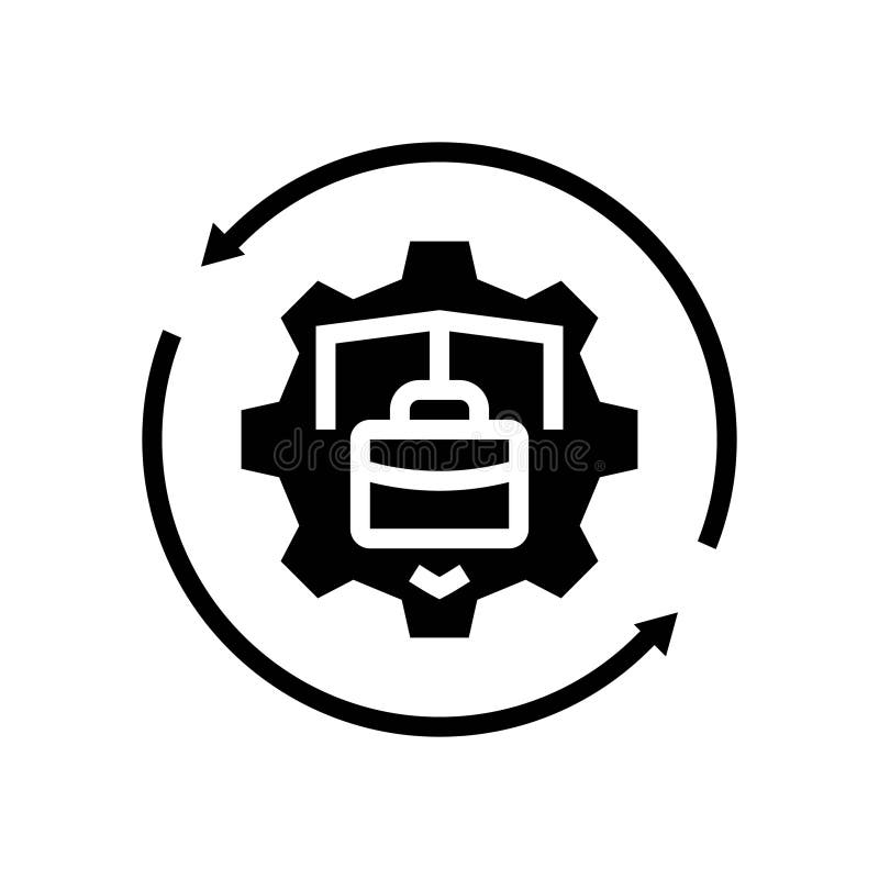 Centralization icon stock vector. Illustration of centralization ...