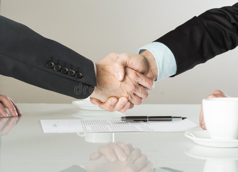 Business contract stock photo. Image of cooperation, handshake - 31439048