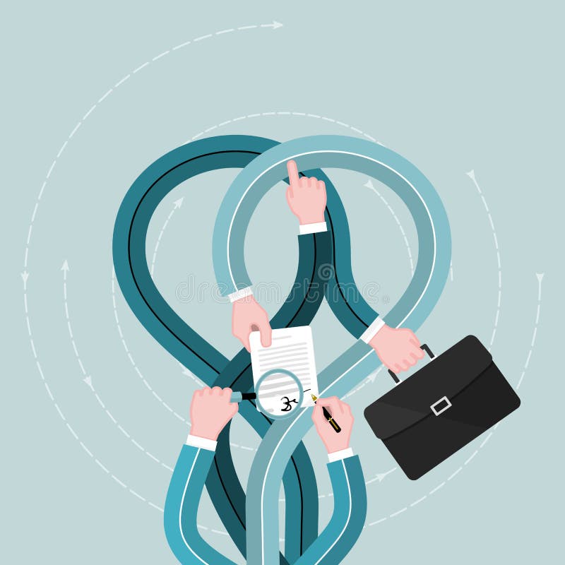 Business contract stock vector. Illustration of sign - 45793256 Business contract stock vector. Illustration of sign - 45793256