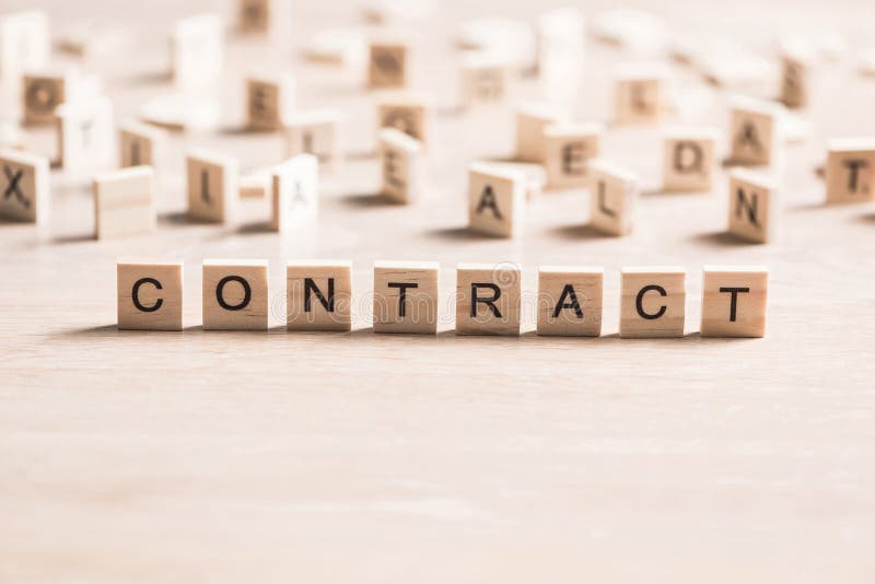 Business contract concept stock image. Image of letter - 278683167