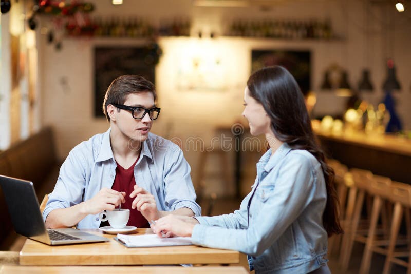 Business conversation stock photo. Image of drink, profession - 111246894
