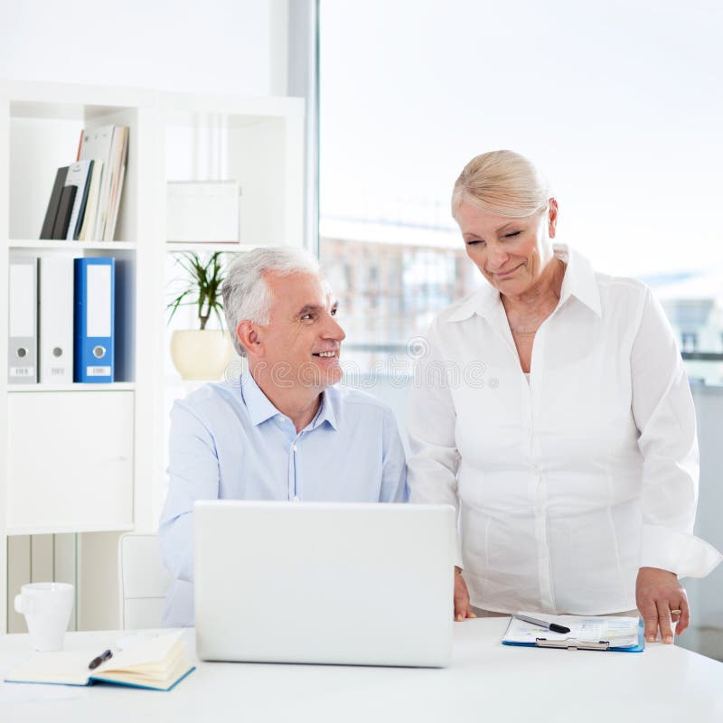 Business Cooperation stock image. Image of computer, cooperation - 30914453