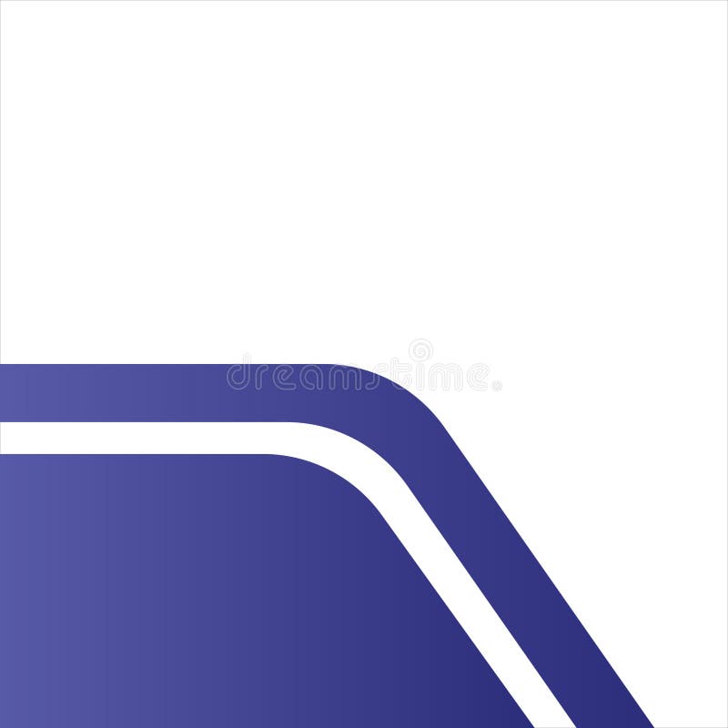 Business Corner Design Template Vector Stock Vector - Illustration of ...