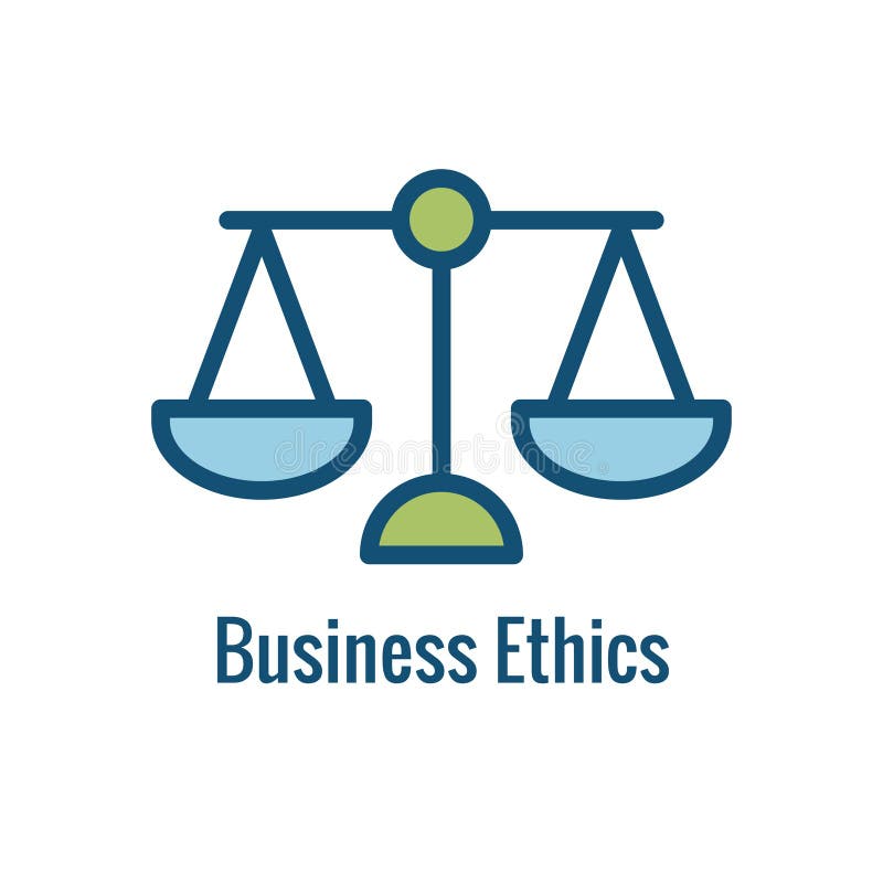Business and Corporate Ethics Showing Company Values Icon Set- Web ...