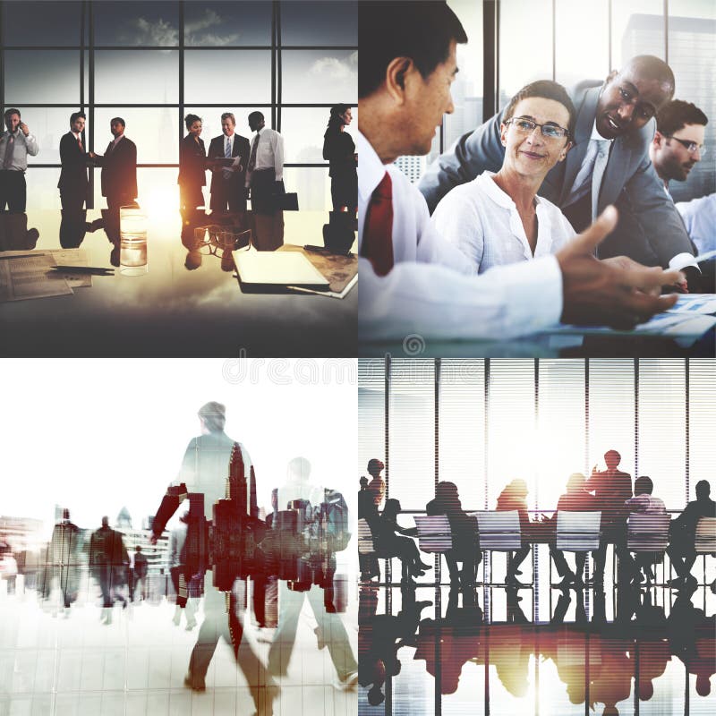 Business Corporate Team Collaboration Success Start Concept Stock Image ...