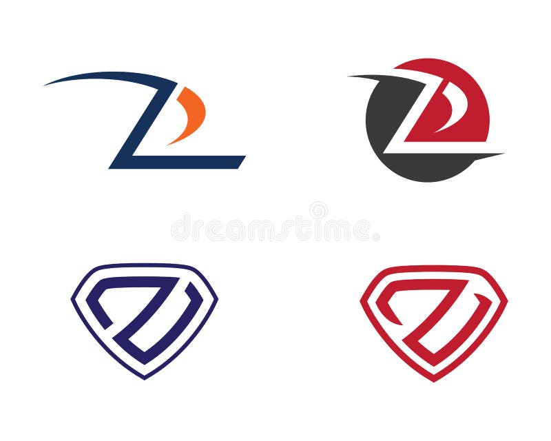 Business Corporate Z Letter Logo Stock Vector - Illustration of ...