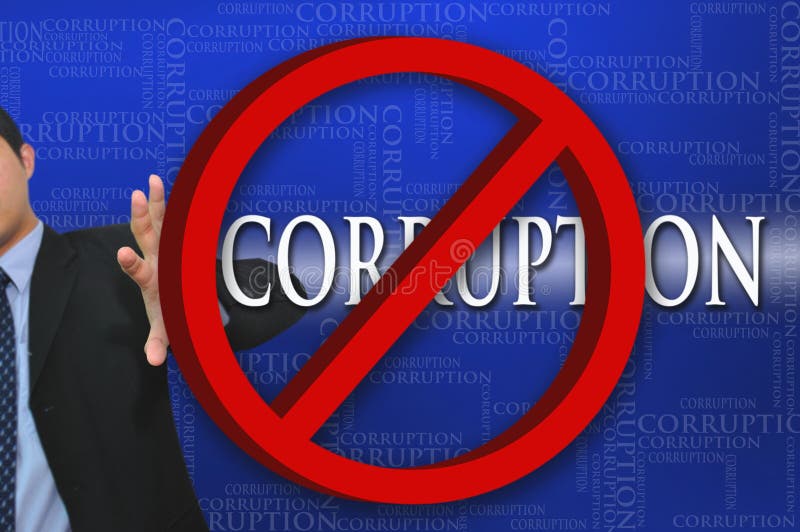 Corruption stock illustration. Illustration of nepotism - 46970411