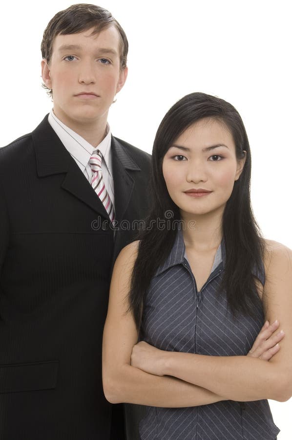 Business Couple 4 stock image. Image of people, long, chinese - 254577