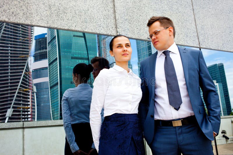 Businesswoman and a Bodyguard Stock Image - Image of bodyguard ...