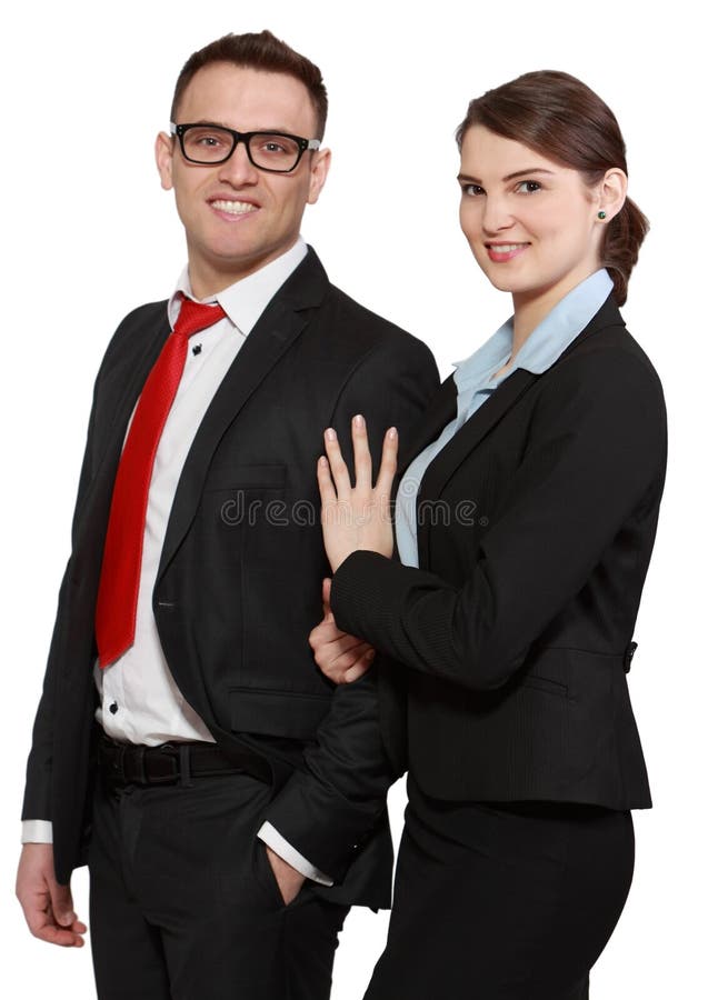 Business couple stock image. Image of business, arms, team - 1792283