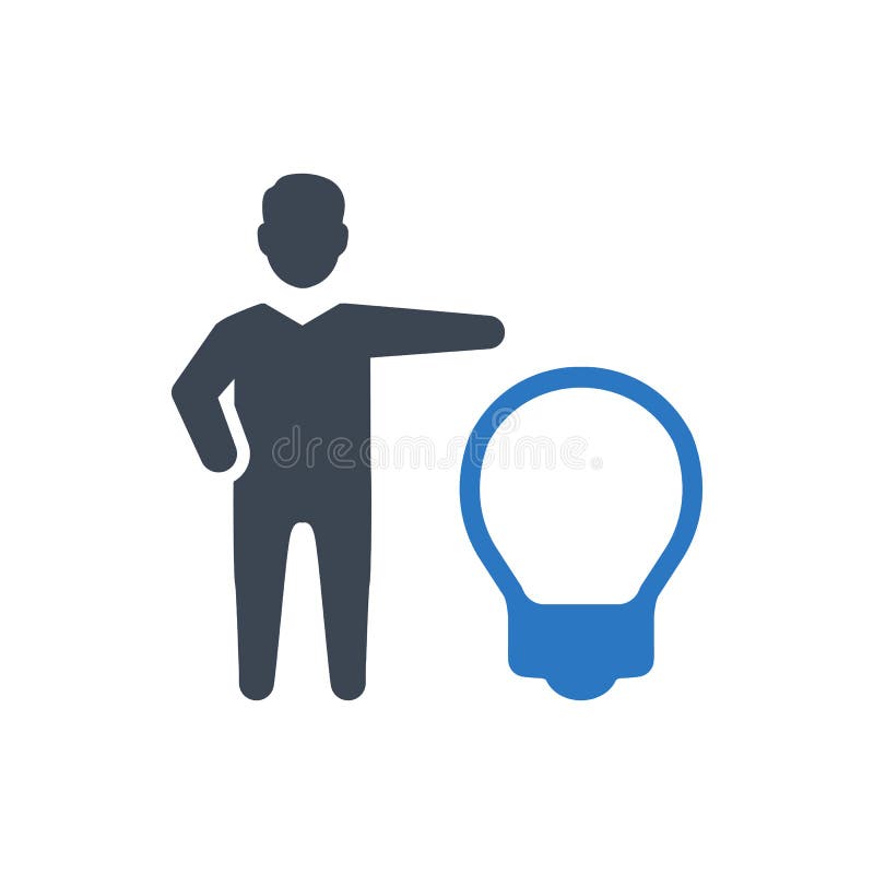 Business Creative Solution Icon Stock Vector - Illustration of ...