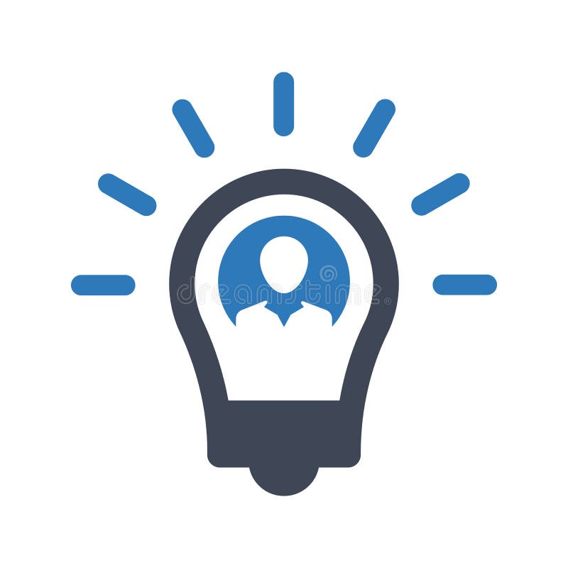 Business Creative Solution Icon Stock Vector - Illustration of vector ...