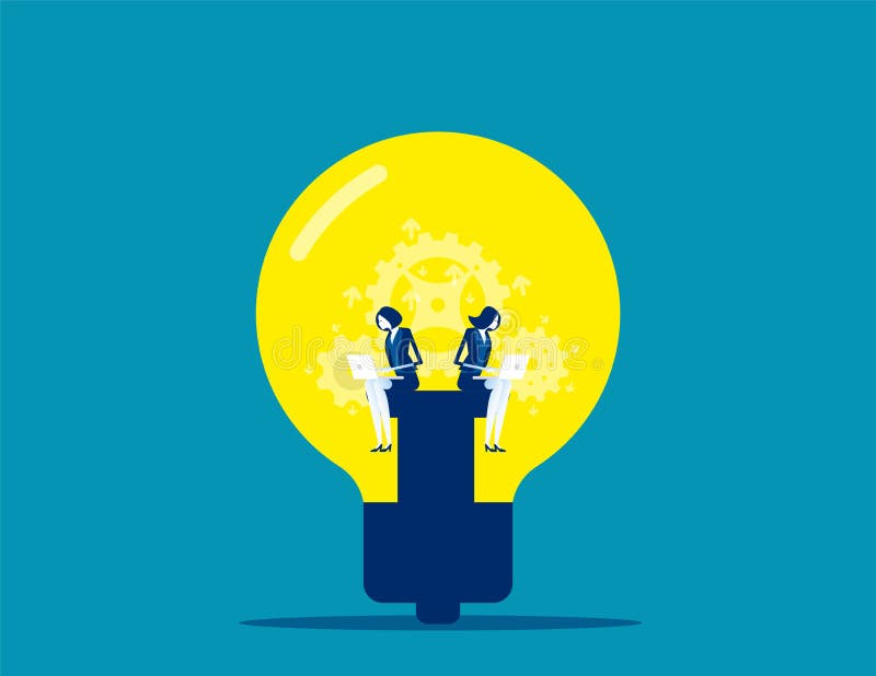 Business Creativity Ideas. Concept Business Vector Illustration, Design ...