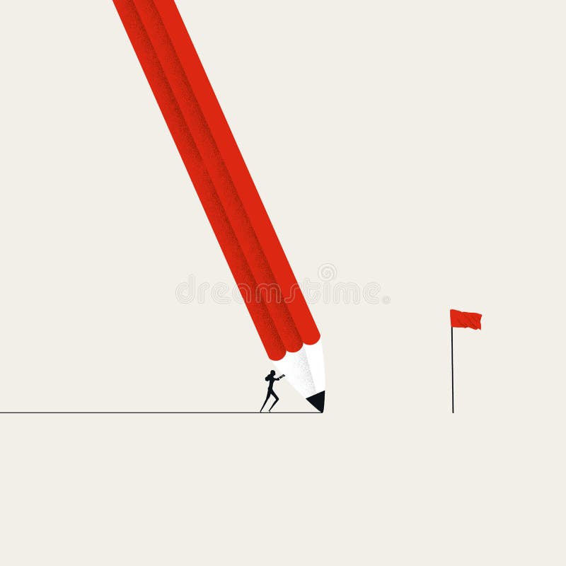 Business Creativity Vector Concept. Symbol of Challenge, Solution ...