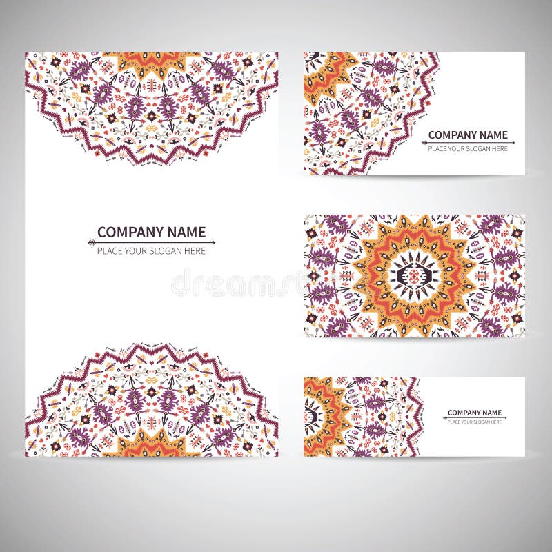 Business Ctemplate. Vector Illustration in Native Stock Vector ...