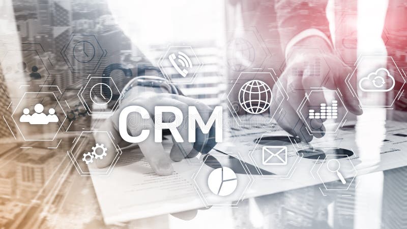Business Customer CRM Management Analysis Service Concept. Relationship ...