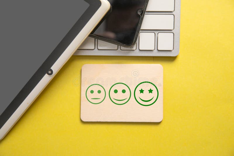 Business Customer Service. Rating Stock Image - Image of ranking, sign ...