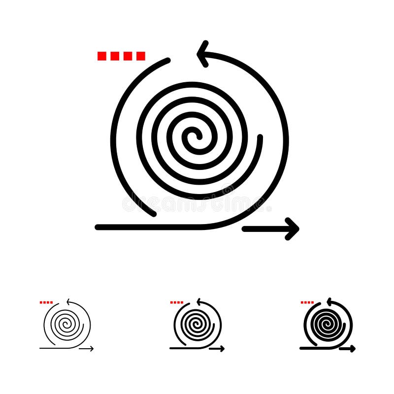 Business, Cycles, Iteration, Management, Product Blue OutLine Logo with ...