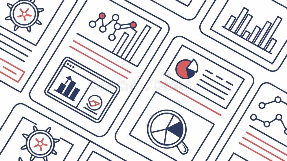 Business Dashboard Interface, Data Analytics, UI Design Vector Design ...