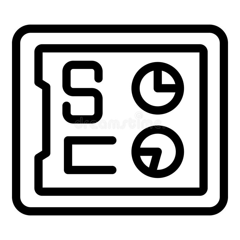 Business Dashboard Showing Key Performance Indicators Icon Stock ...