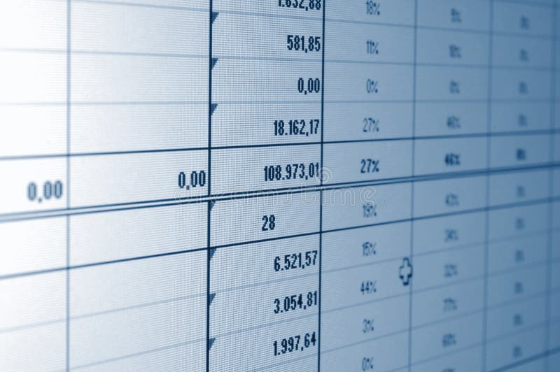 Business data stock image. Image of monitor, banking - 11237891
