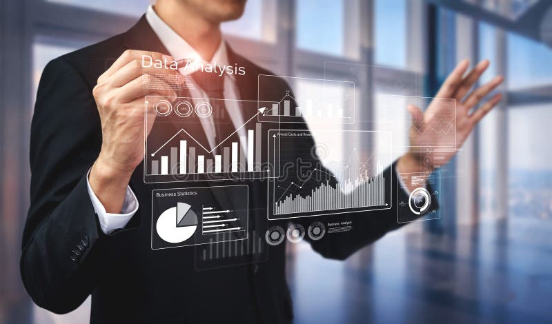 Business Data Analysis and Statistical Dashboard Vouch Stock Image ...