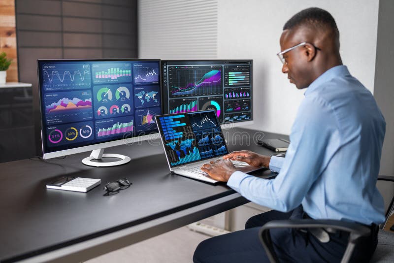 Business Data Analytics Dashboard Stock Photo - Image of advisor, graph ...