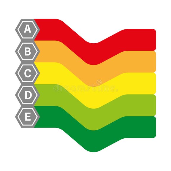Business Data Chart. Five Level Infographic. Numbered Graph Vector ...