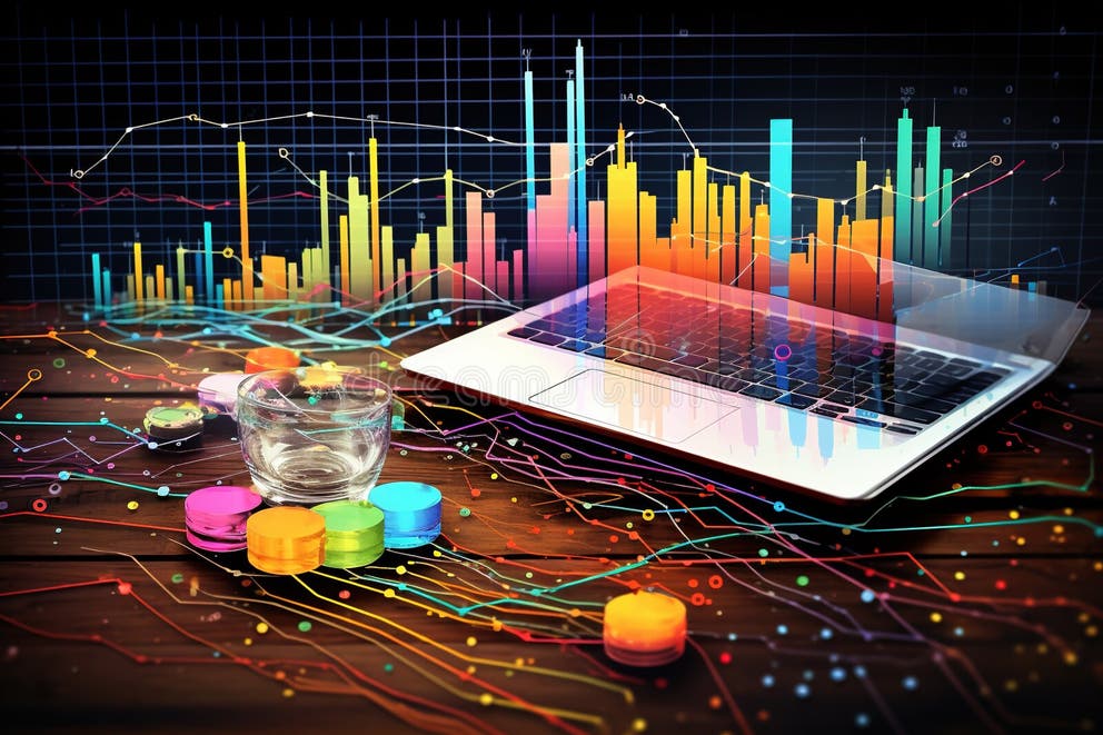 Business Data Dashboard Analysis by Ingenious Computer Software. Graph ...