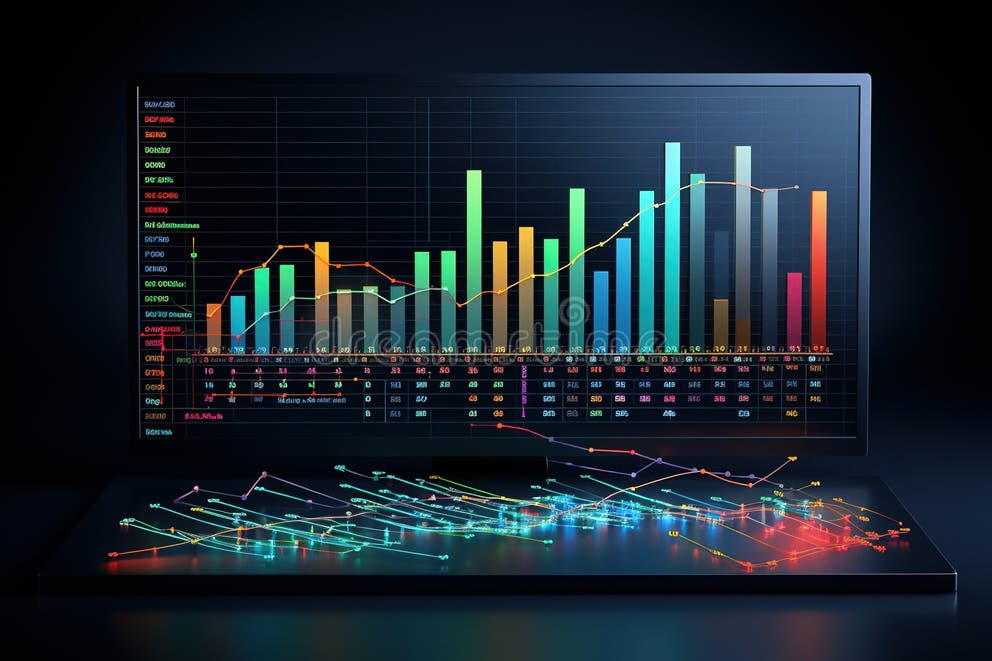 Business Data Dashboard Analysis by Ingenious Computer Software. Graph ...