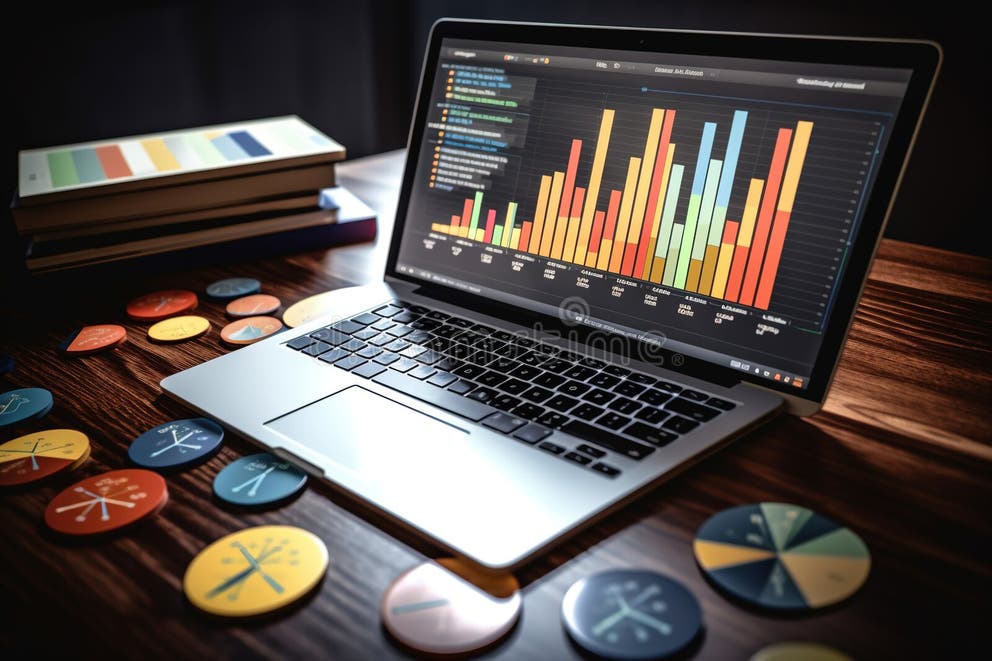 Business Data Dashboard Analysis by Ingenious Computer Software. Graph ...