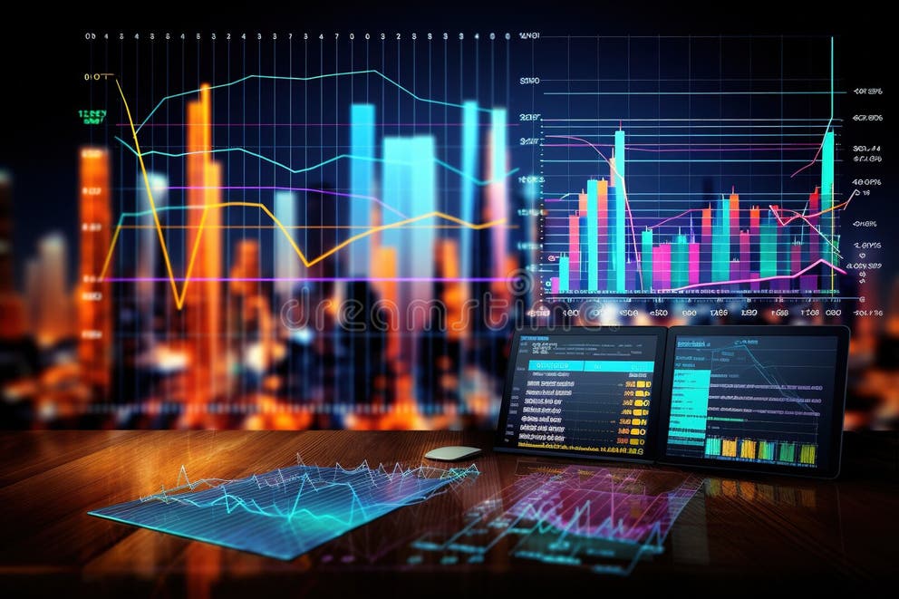 Business Data Dashboard Analysis by Ingenious Computer Software. Graph ...