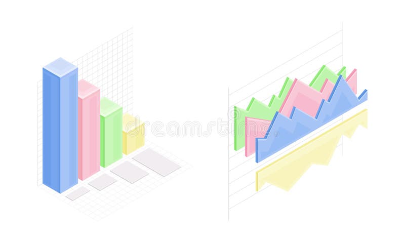 Business Data Graphs Set. Financial and Marketing Charts Vector ... Business Data Graphs Set. Financial and Marketing Charts Vector ...