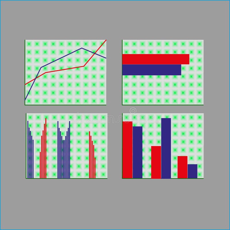 Dot Bar Pie Charts Diagrams Stock Illustrations – 121 Dot Bar Pie ...