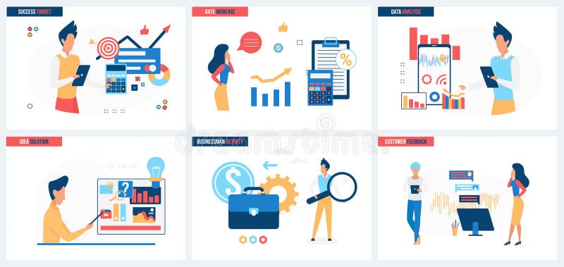Analyst Cartoon Data Stock Illustrations – 1,977 Analyst Cartoon Data ...
